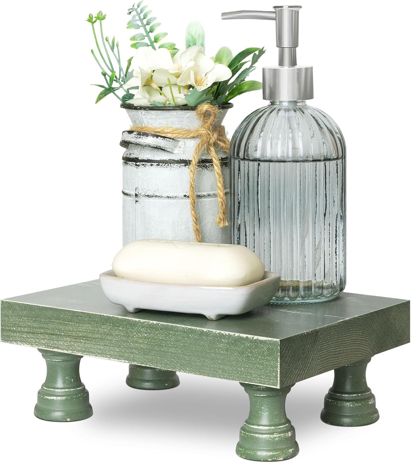 ghtuqweom Farmhouse Riser for Room Decor Decorative Pedestal Stand For ...