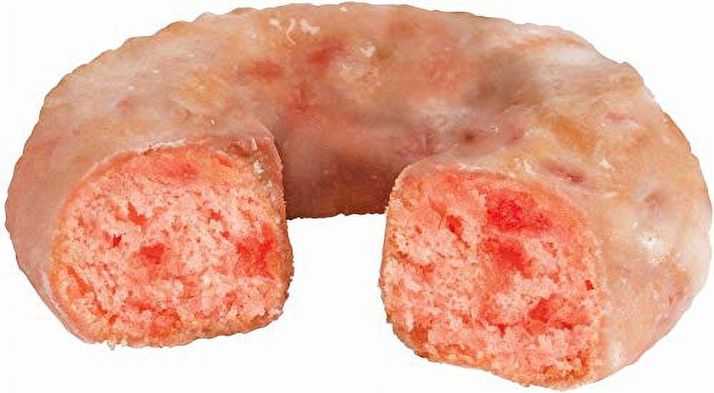 Glazed Strawberry Jumbo Donuts, 4 Ounce -- 36 per case. - Walmart.com