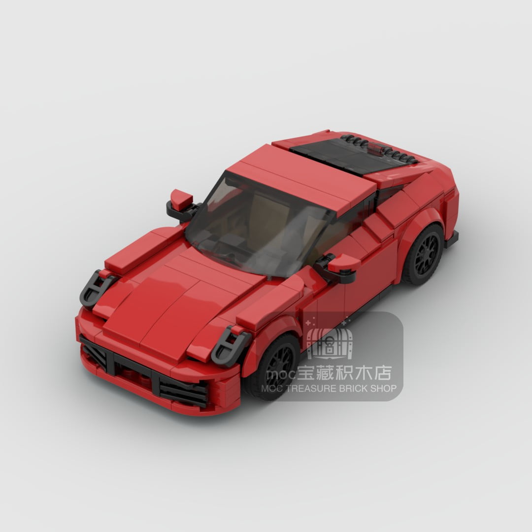 gift2024 MOC Speed City Car Champion Racer Classic Supercar Building ...