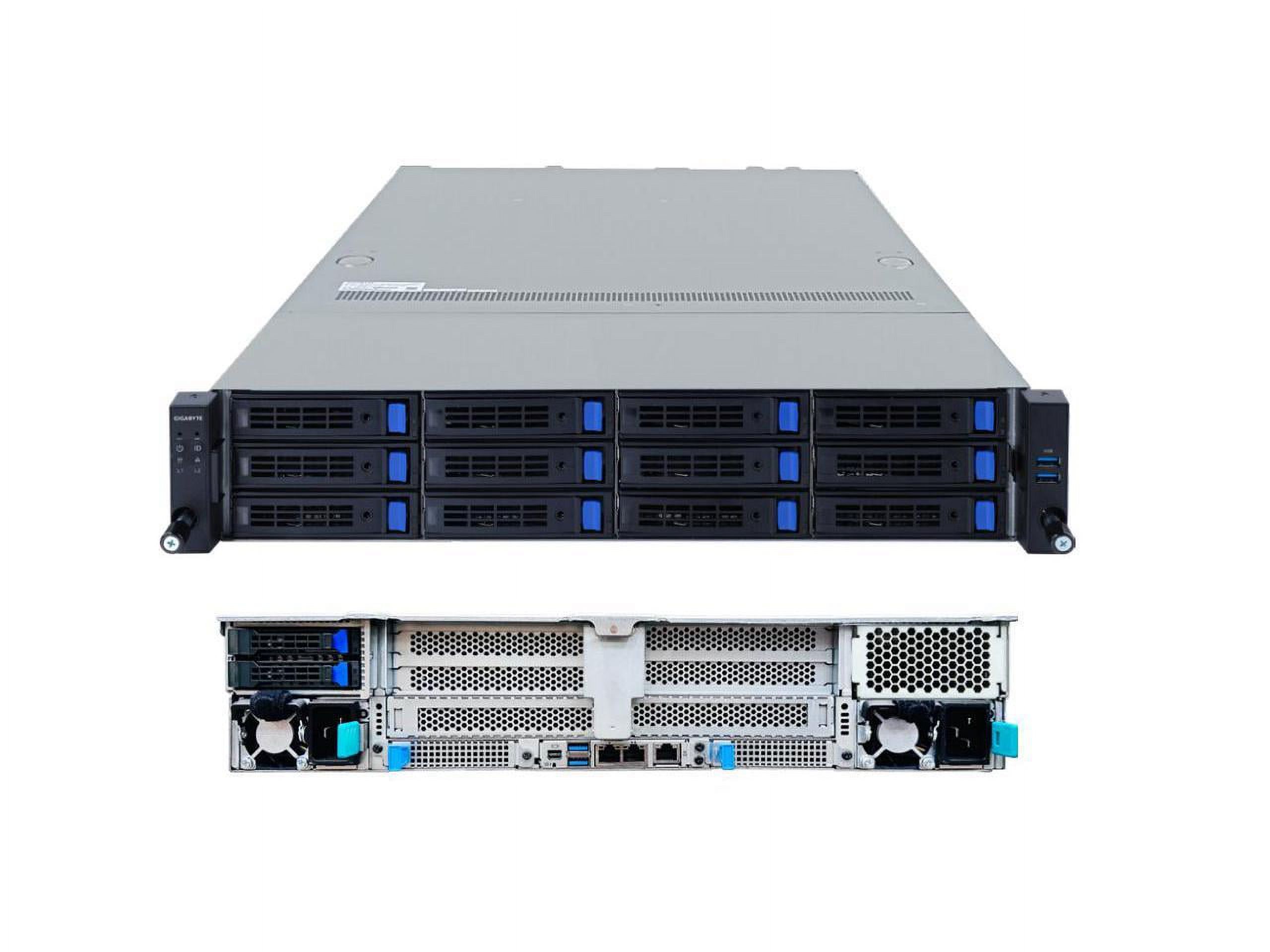 Gigabyte R282-Z91 Barebone System, 2U Rack-mountable, AMD, Socket SP3 ...