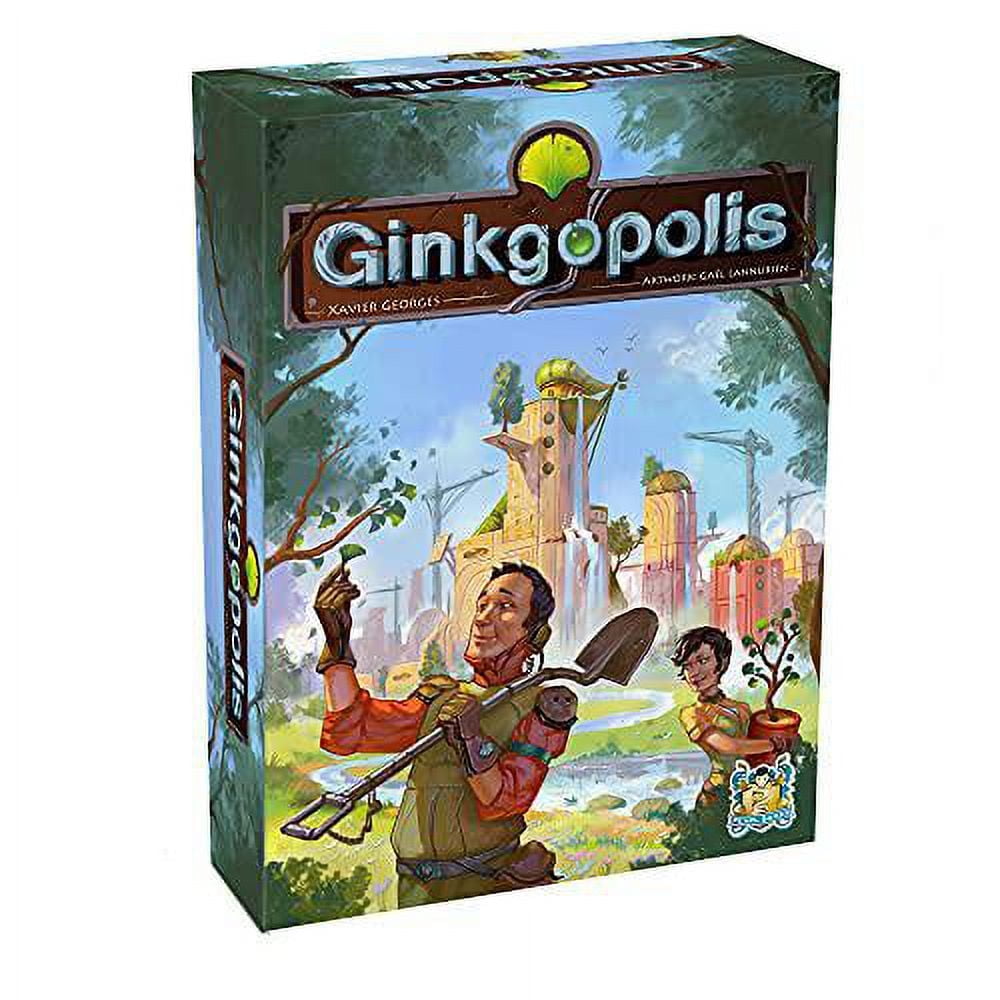 Ginkgopolis Board Game | Competitive Worker Placement Strategy Game for ...