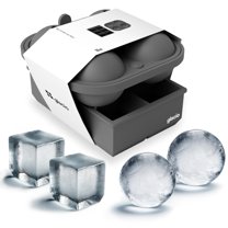 N1- Large Silicone 3D Diamond ICE Cube Tray Maker for Whiskey Cocktails ...