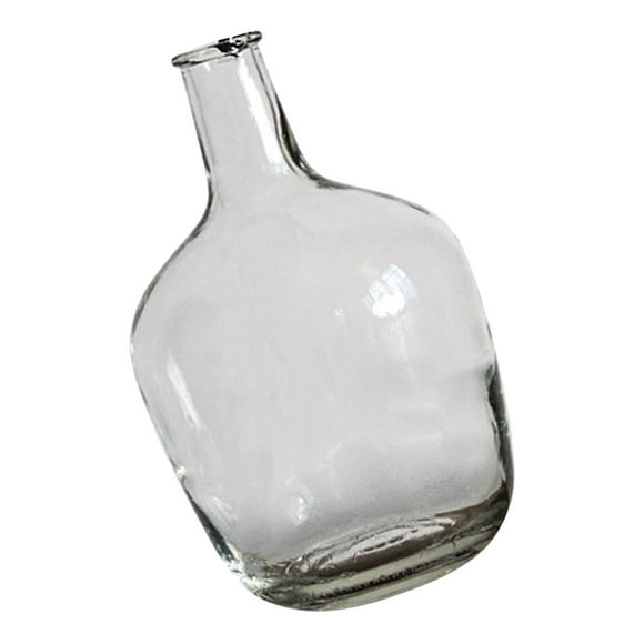 Large Clear Glass Vase