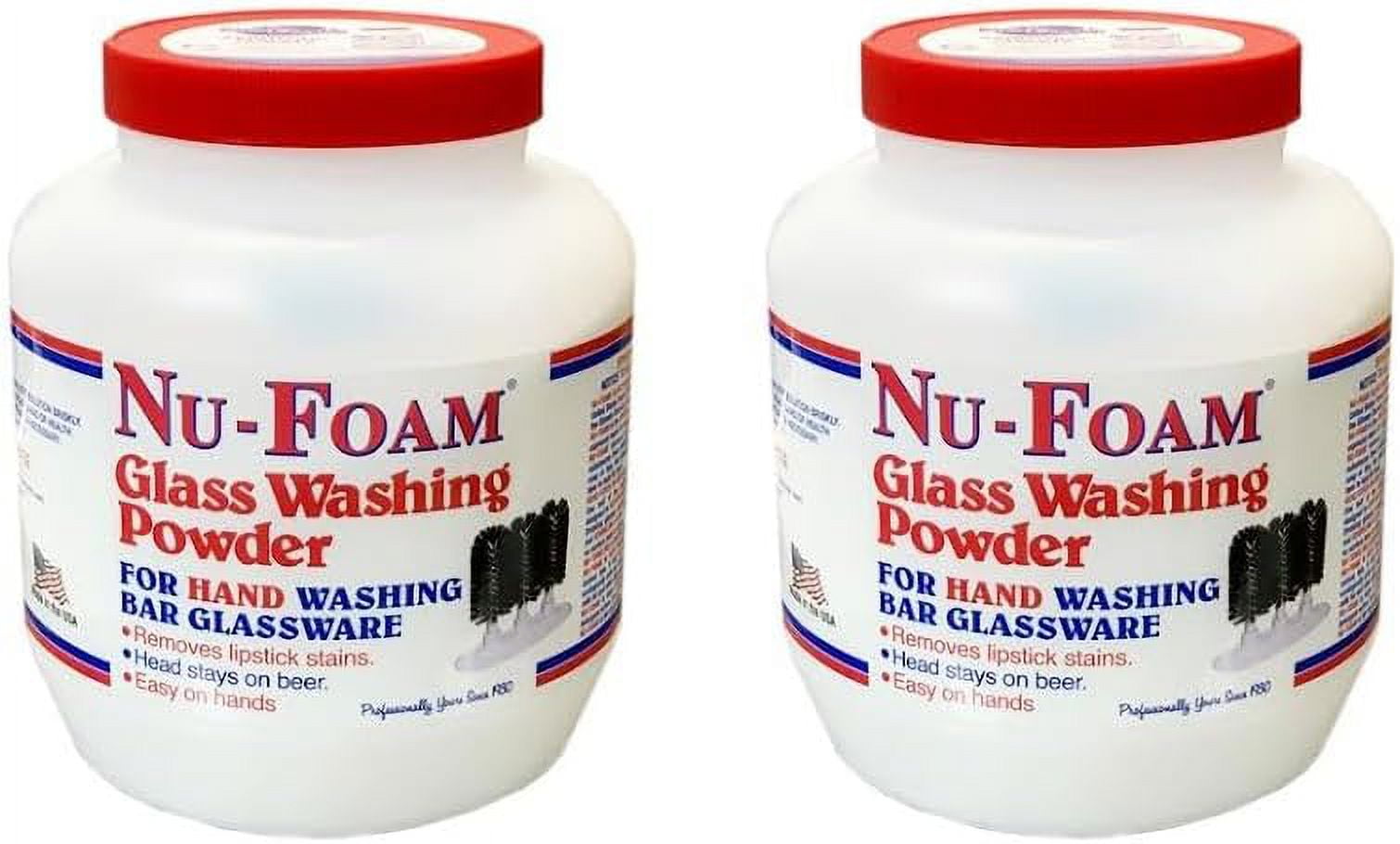 glass washing powder - detergent for bar glassware – original streak ...