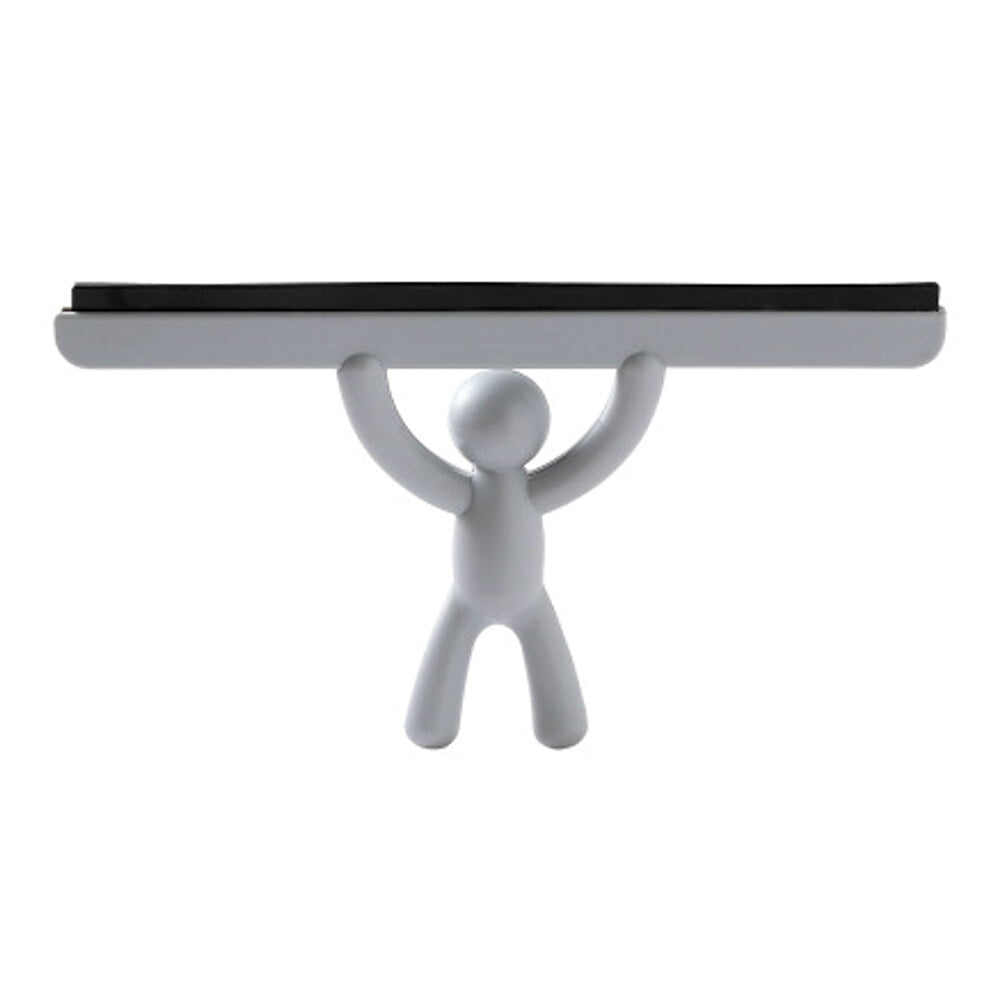 Plastic Window Squeegee Tiny Human Scraper Cleaning Tools 1 Set Grey ...