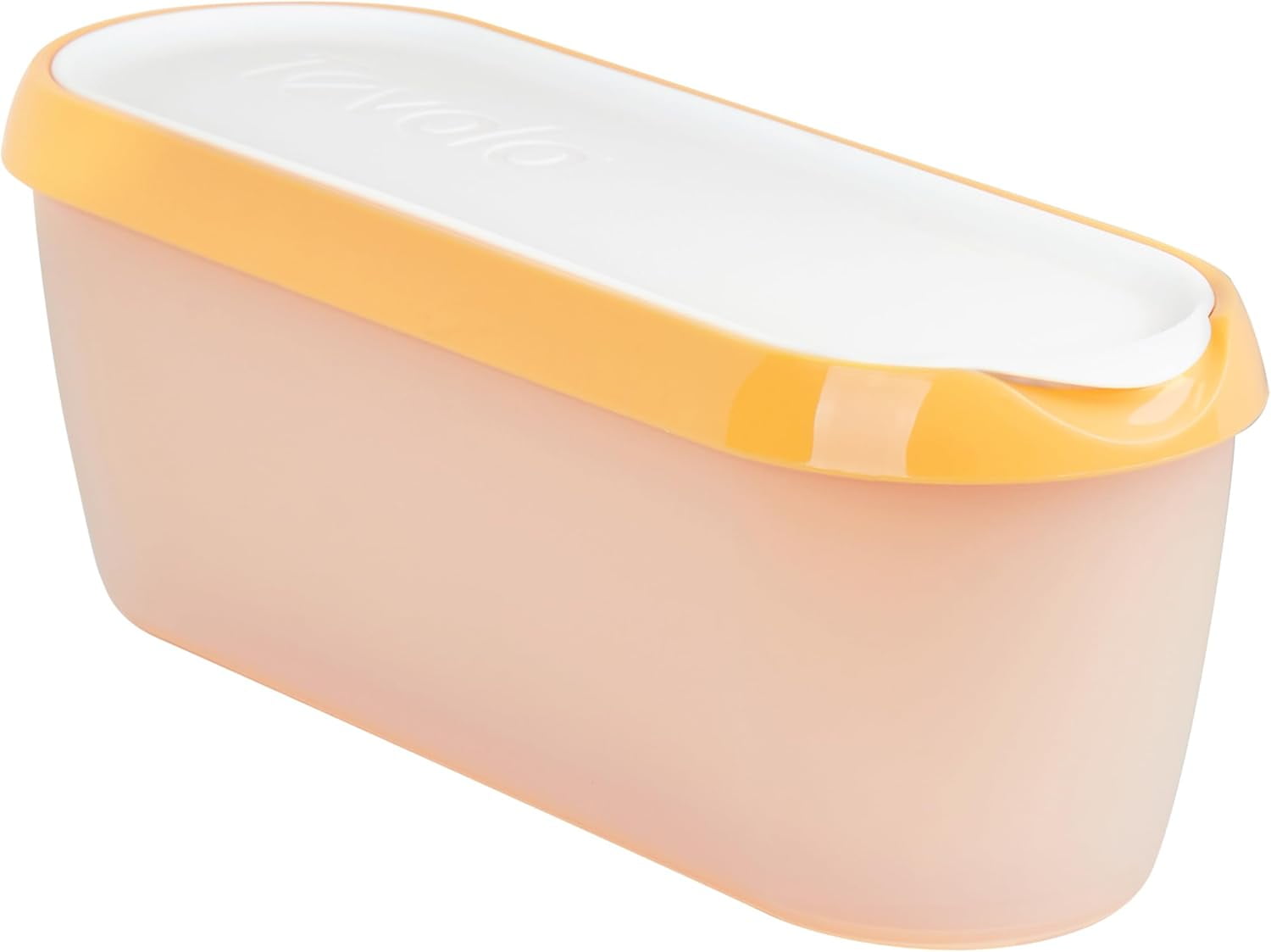 **glide-a-scoop reusable ice cream tub, sunburst – airtight bpa-free ...