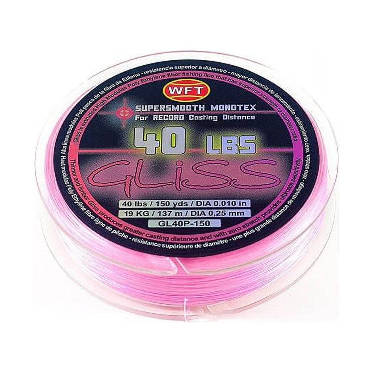 gliss pink fishing line - Walmart.com
