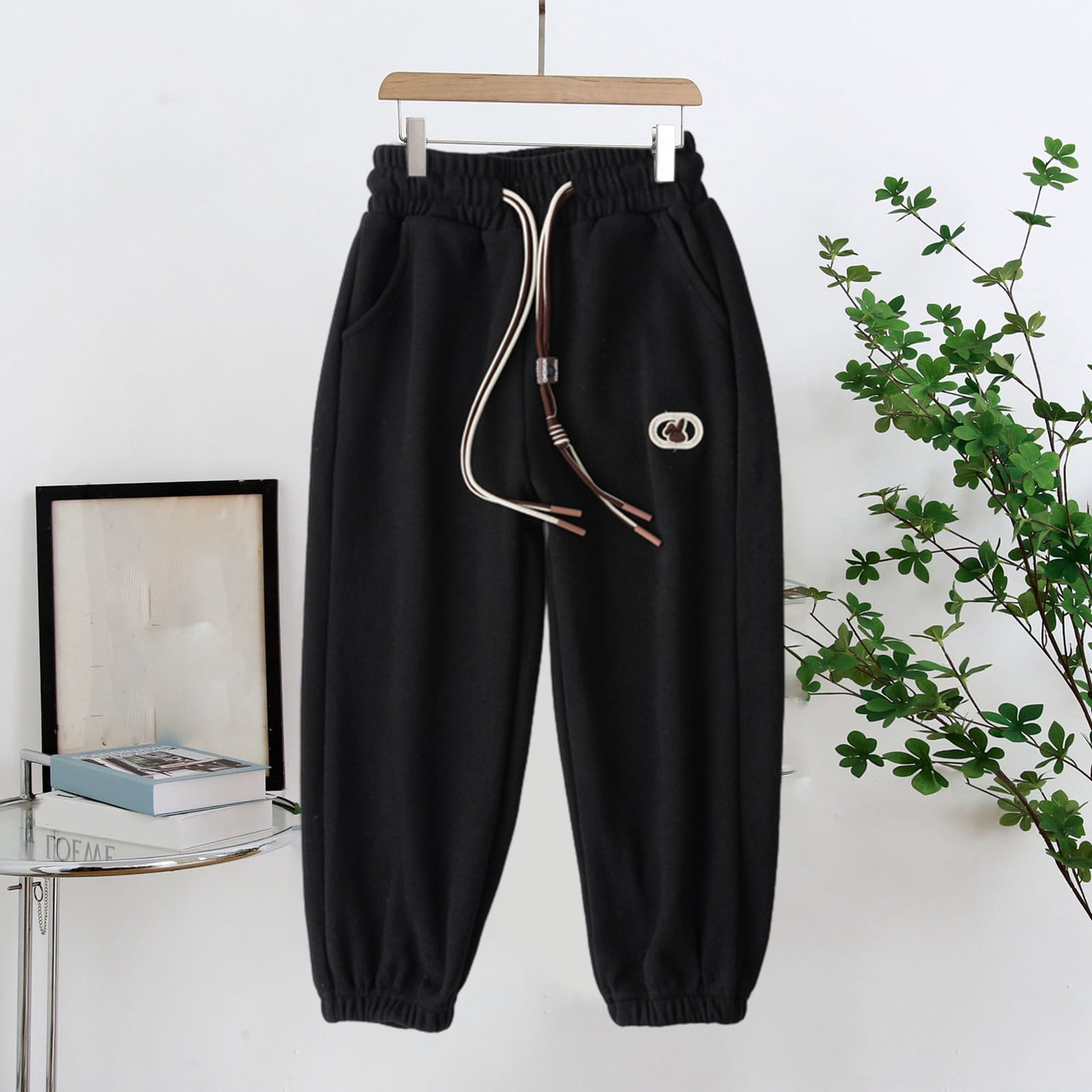 gljltg Toddler Boys Pants Drawstring Elastic Sweatpants Cartoon Active ...