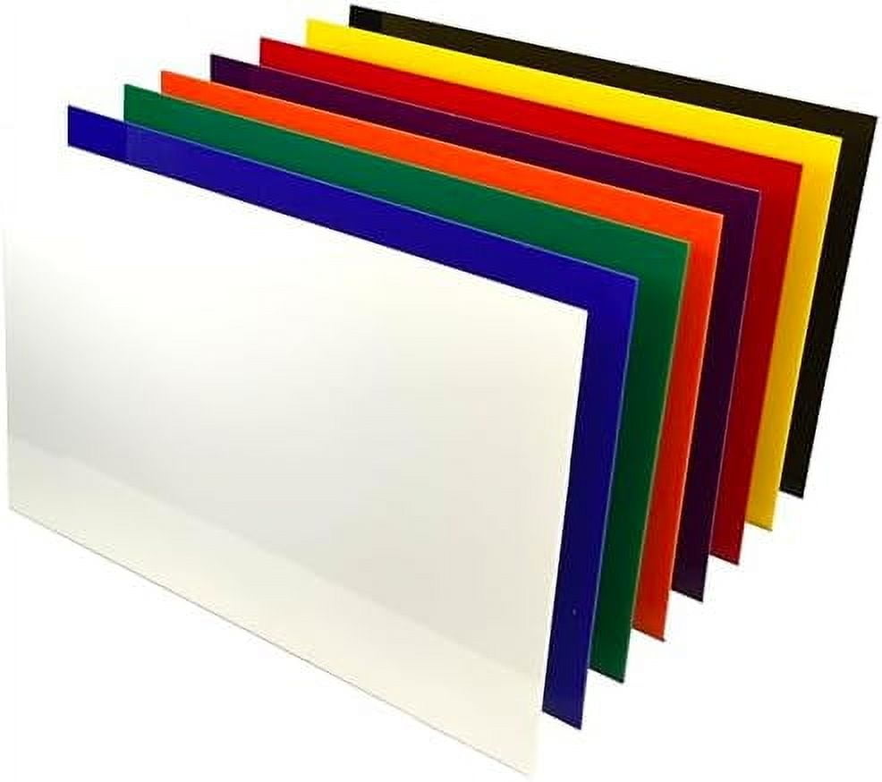 gloss variety pack| 2.6mm (1/8th inch), 12x19 inch, co2 laser ...