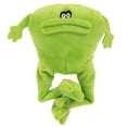 goDog Action Plush Frog Animated Squeaky Dog Toy, Chew Guard Technology ...