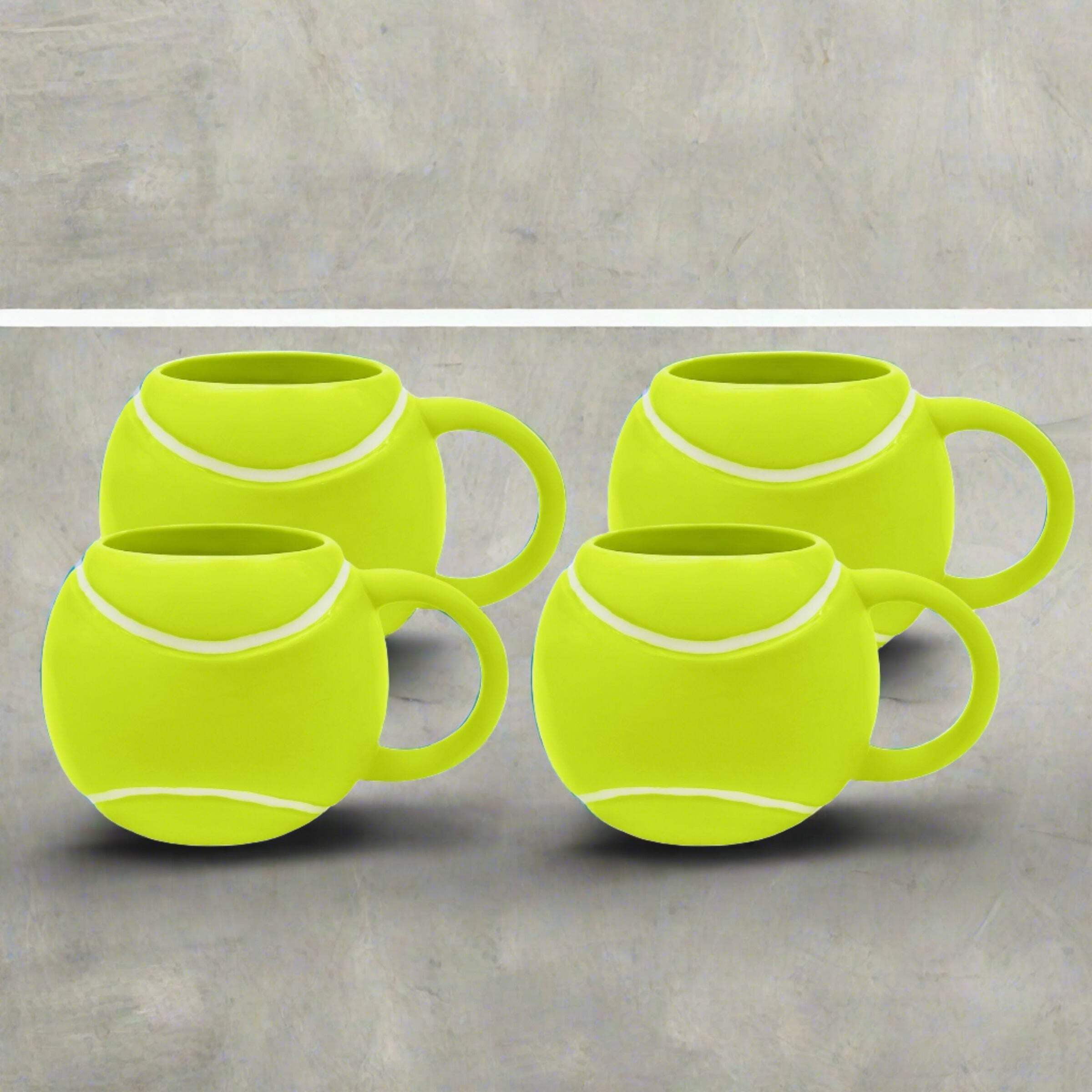 godinger-league-tennis-ball-mug-set-of-4 - Walmart.com
