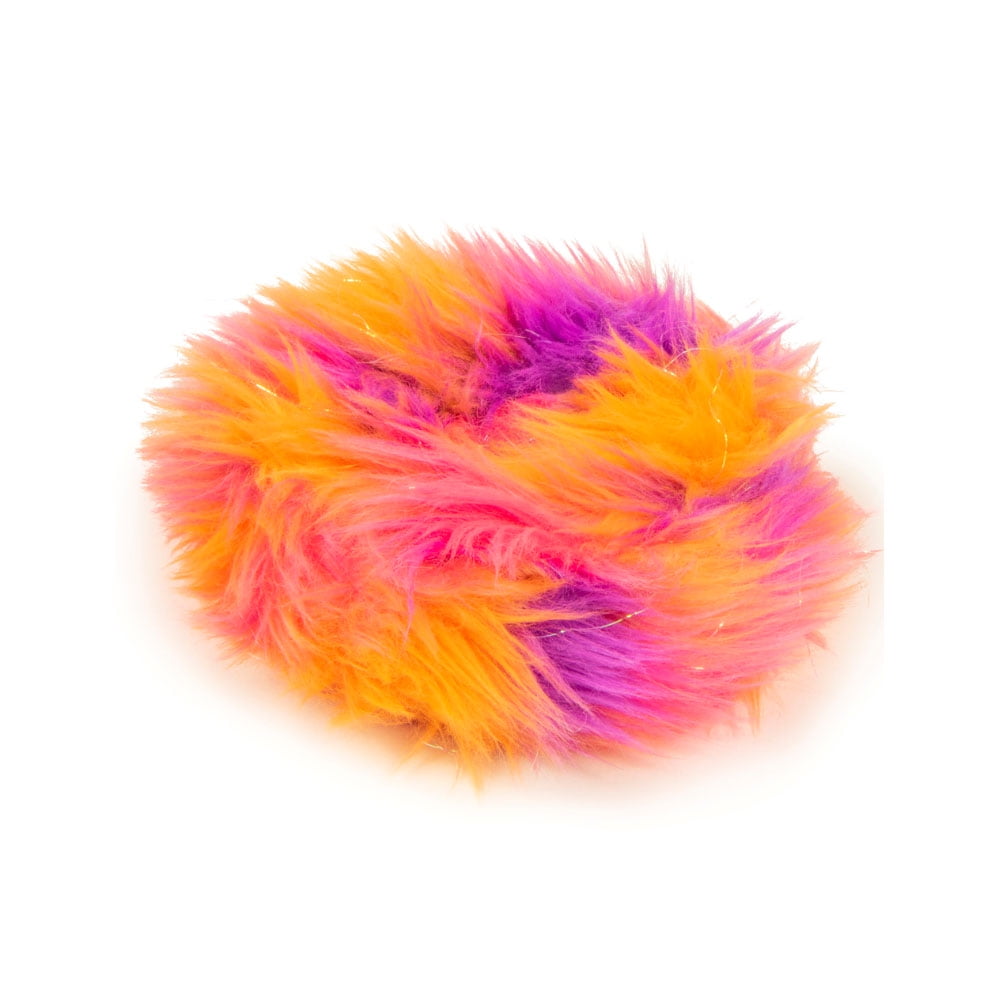 godog furballz ring squeaky plush dog toy, chew guard technology - warm ...