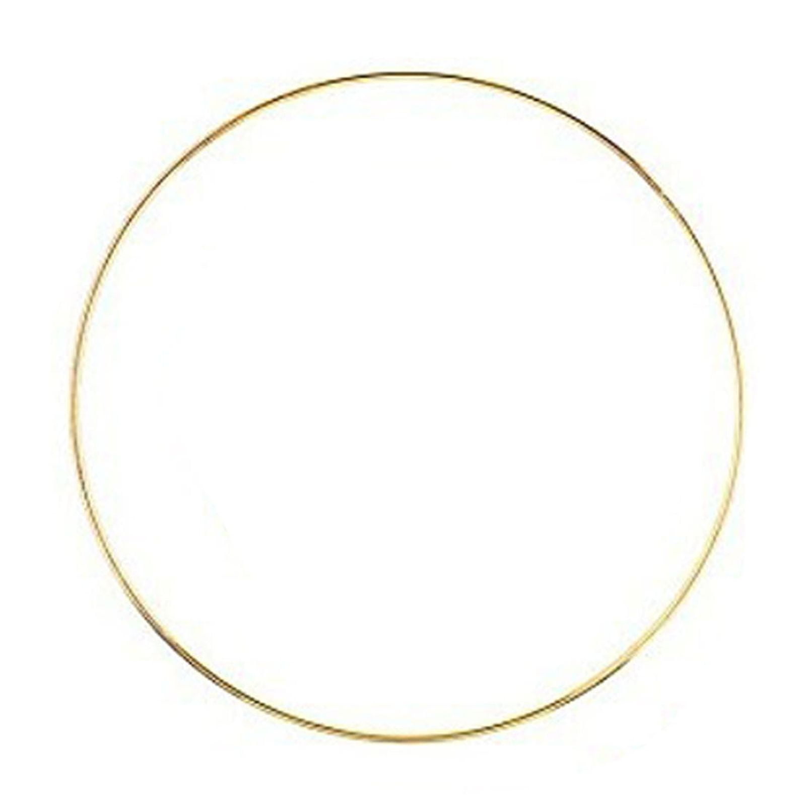 gold Large Metal Hoop Ring For Diy Craft Wall Hanging Dream Catcher ...