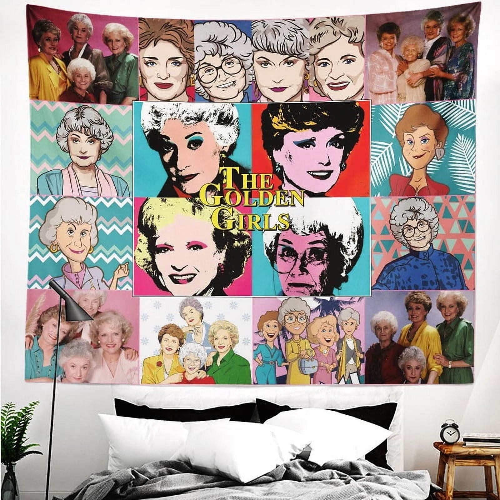 golden girls Tapestry Wall Hanging For Boys Bedroom Girl Backdrop Party ...