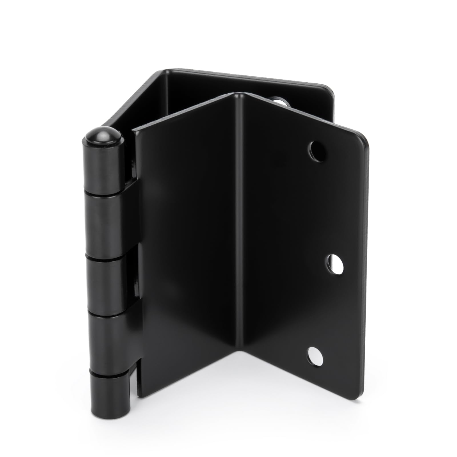 goldenwarm 3 Pack Black Swing Clear Expandable Door Hinges, 3.5" Inch ...