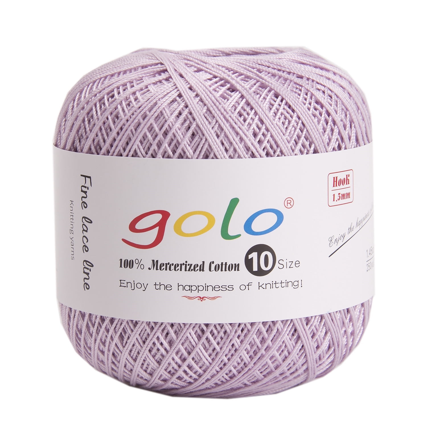 golo 3 Balls Crochet Thread Size 20 Yarn for Crocheting Crochet Yarn ...