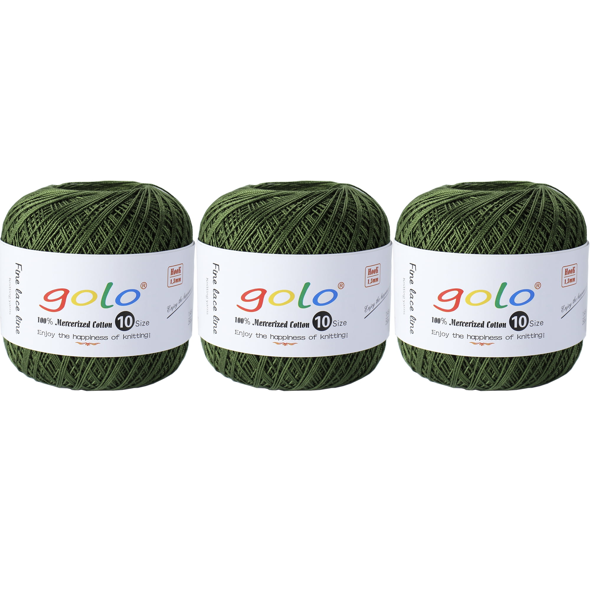 golo Crochet Thread Size 10 Yarn for Crocheting Crochet Yarn for hand ...