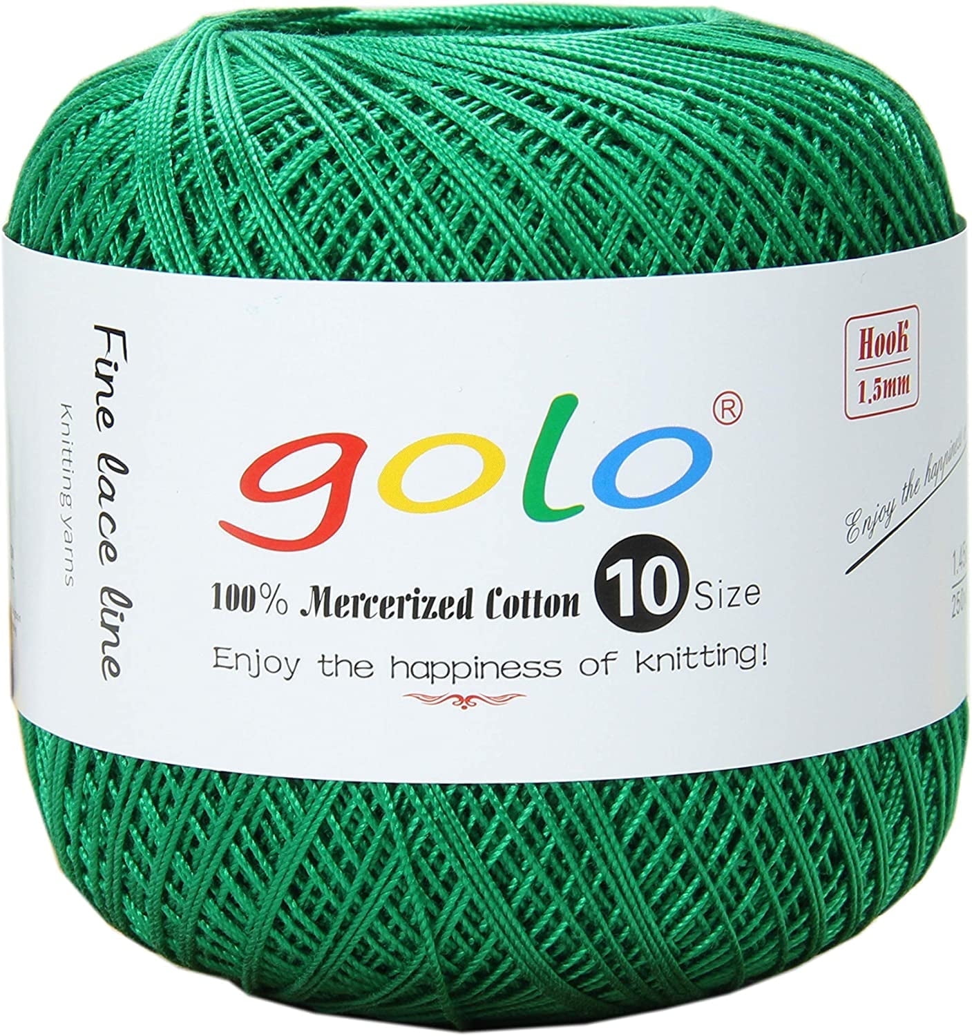 golo Crochet Thread Size 10 for Crocheting Crochet yarn for hand knitting - Walmart.com