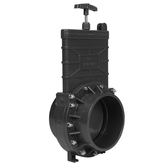 golytefs Pvc Gate Valve W/ Gate Keeper Upvc Waste Sewer Valve Plastic ...
