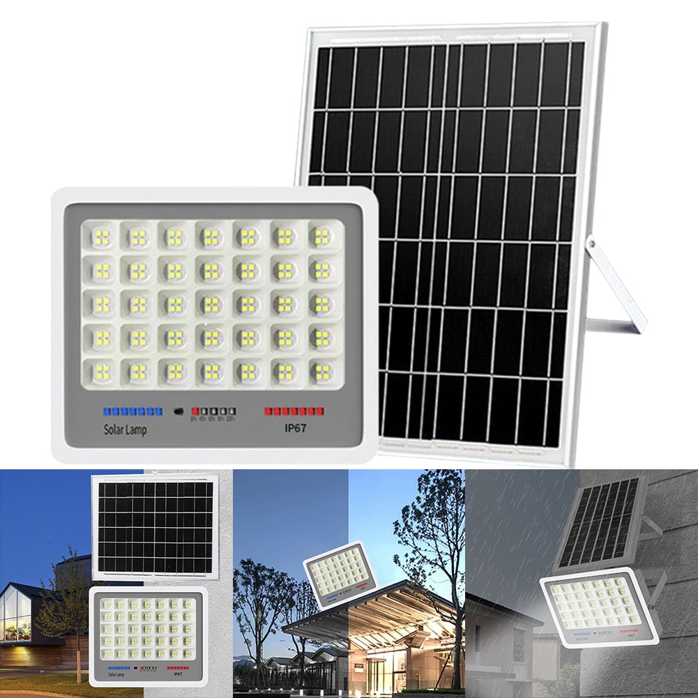 golytefs Solar Powered Outdoor Security Lights Ip67 Waterproof Outside ...