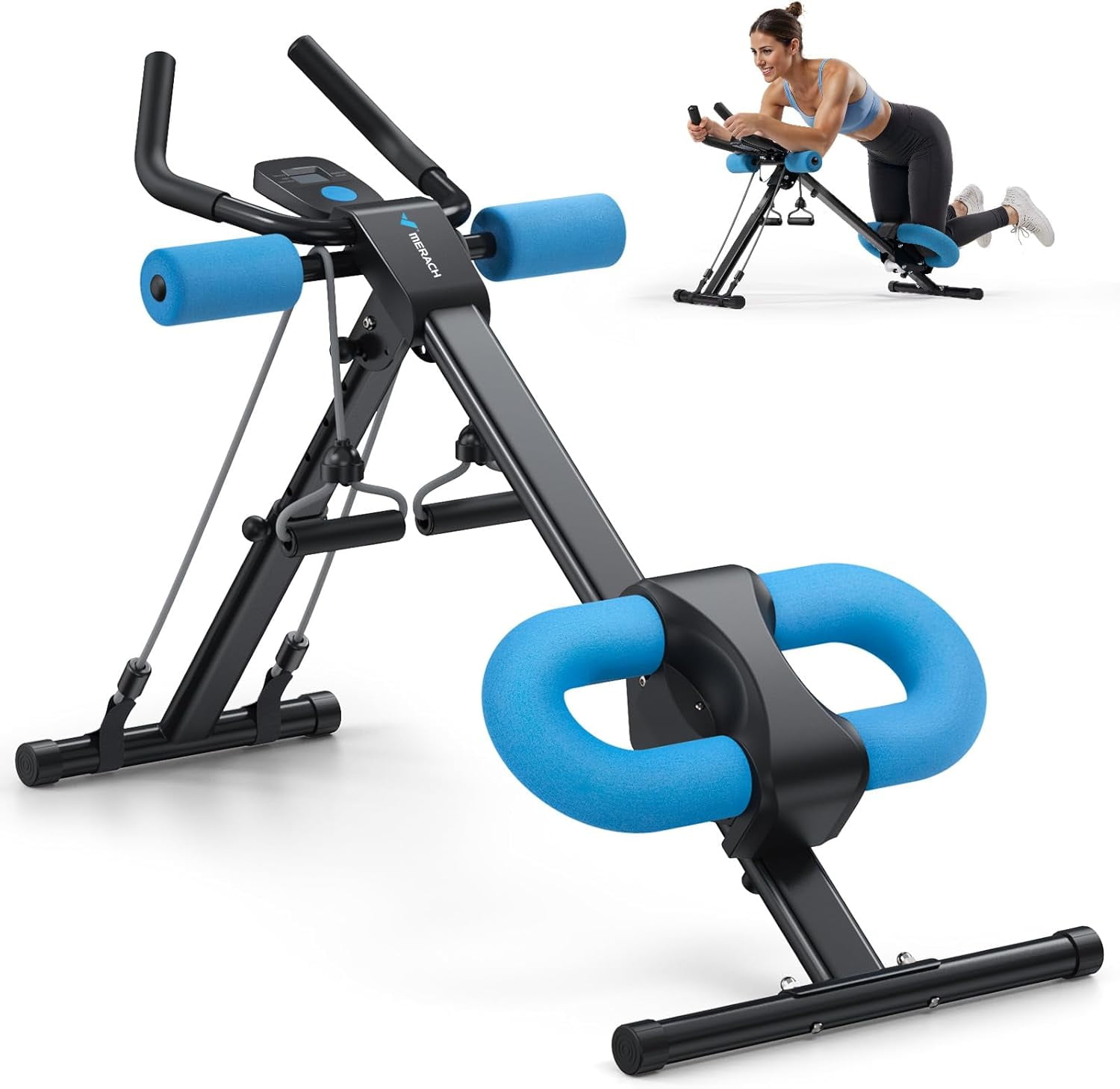 good fortune Ab Machine, Ab Workout Equipment, Adjustable Ab Trainer ...