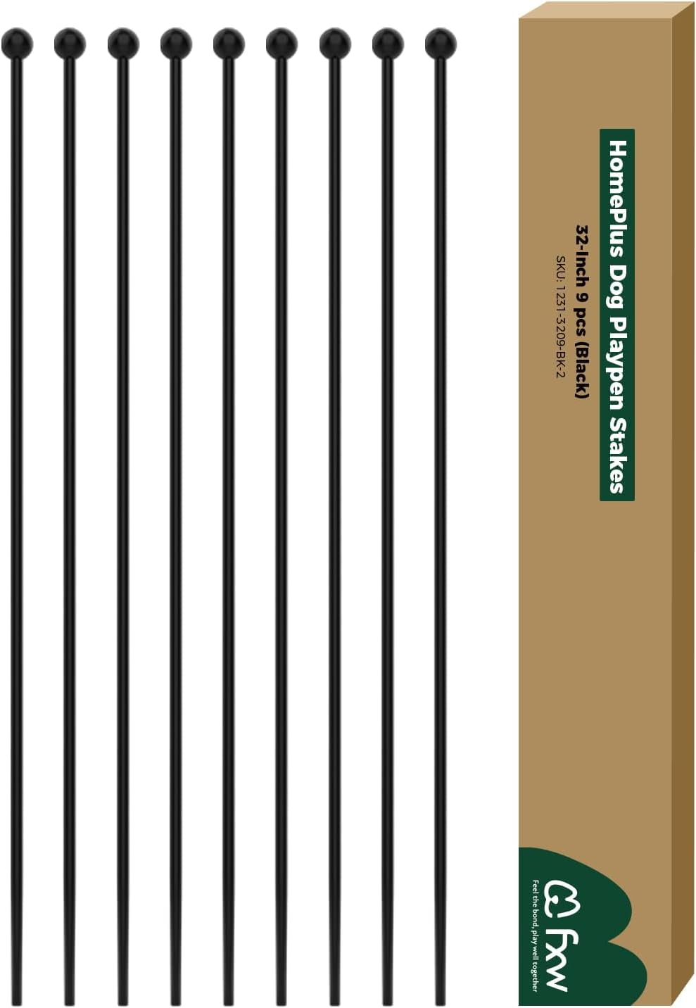 good fortune Indoor Dog Playpen Stakes, Additional Long Rods - Metal ...