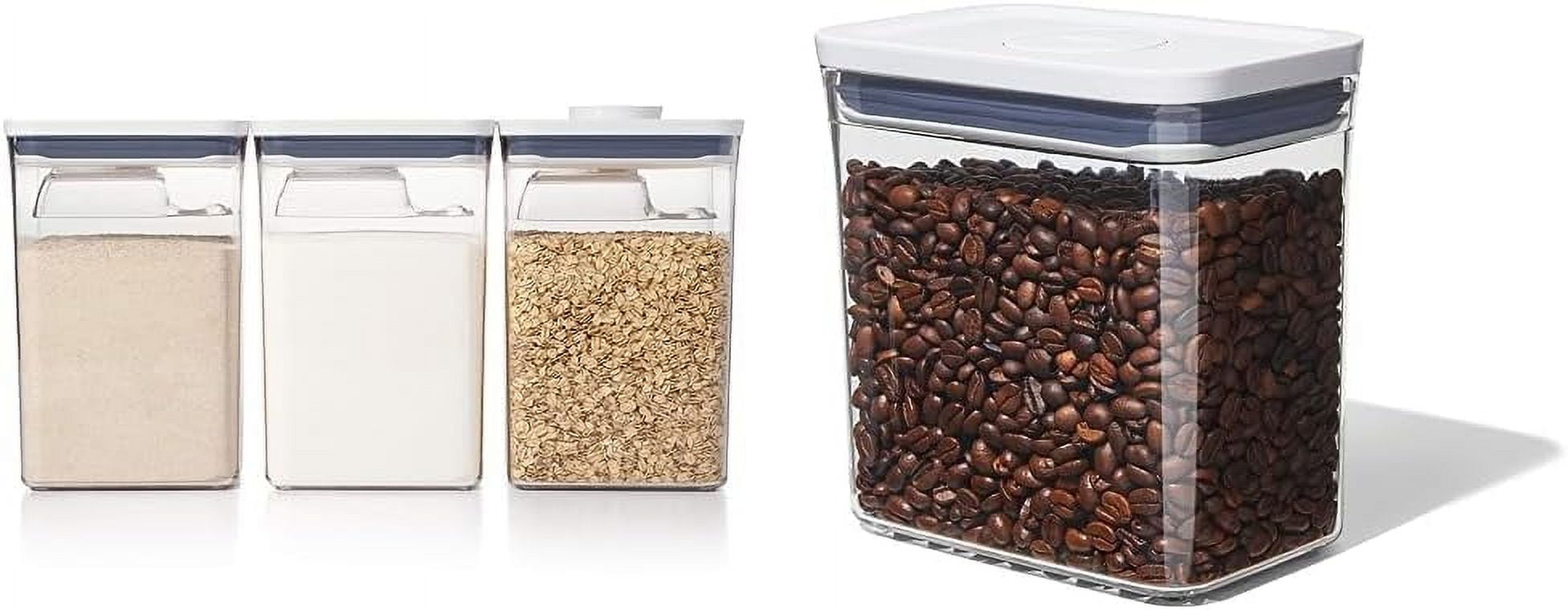 **good grips 6-piece airtight food storage container set (3 large ...