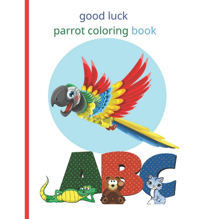 good luck coloring book