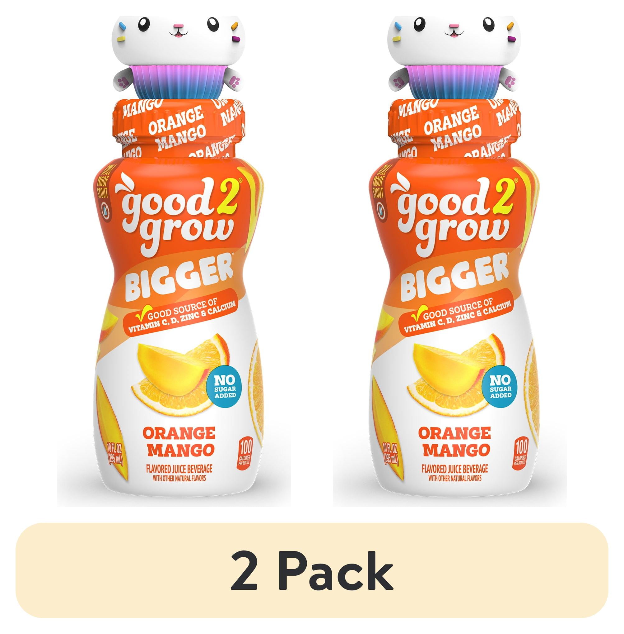 (2 pack) good2grow 10oz Orange Mango BIGGER (Character Tops Vary) - Walmart.com