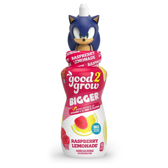 good2grow 10oz Raspberry Lemonade BIGGER (Character Tops Vary ...
