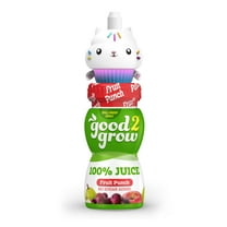 (3 pack) good2grow 6 oz Organic Low Sugar Fruit Fusion Juice Single ...