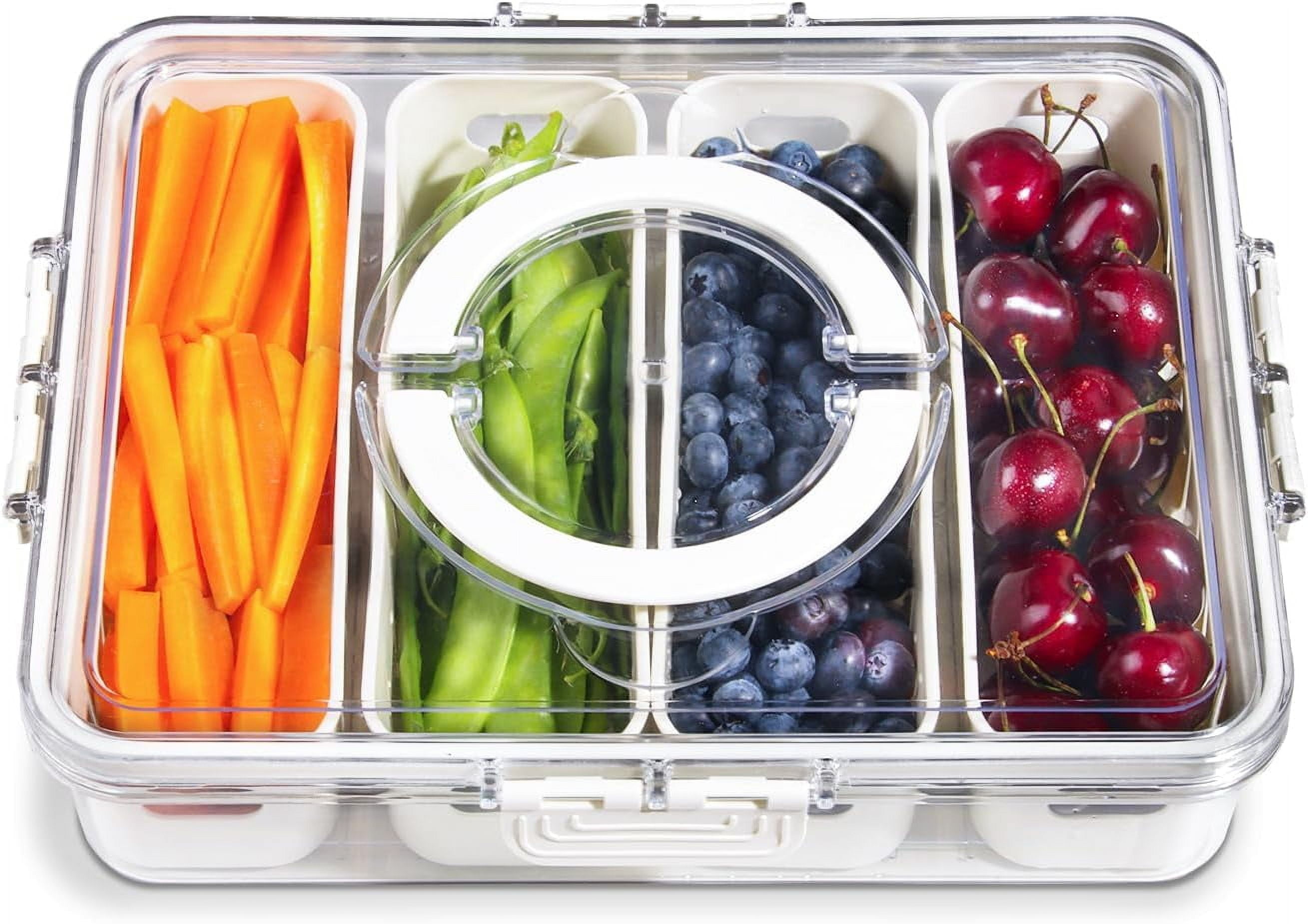 goodbye to clutter, food stays fresh locked】: Fruit and vegetable ...