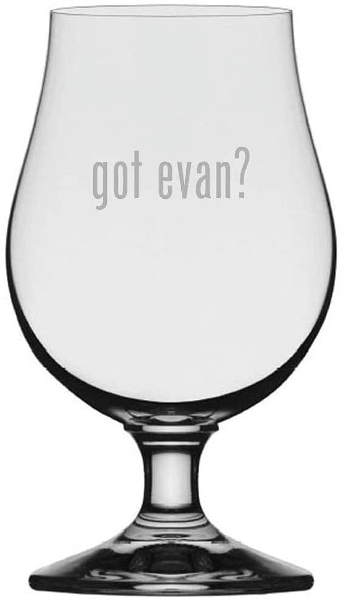 got evan Got? Themed Etched 13.25oz Iona Beer Glass - Walmart.com