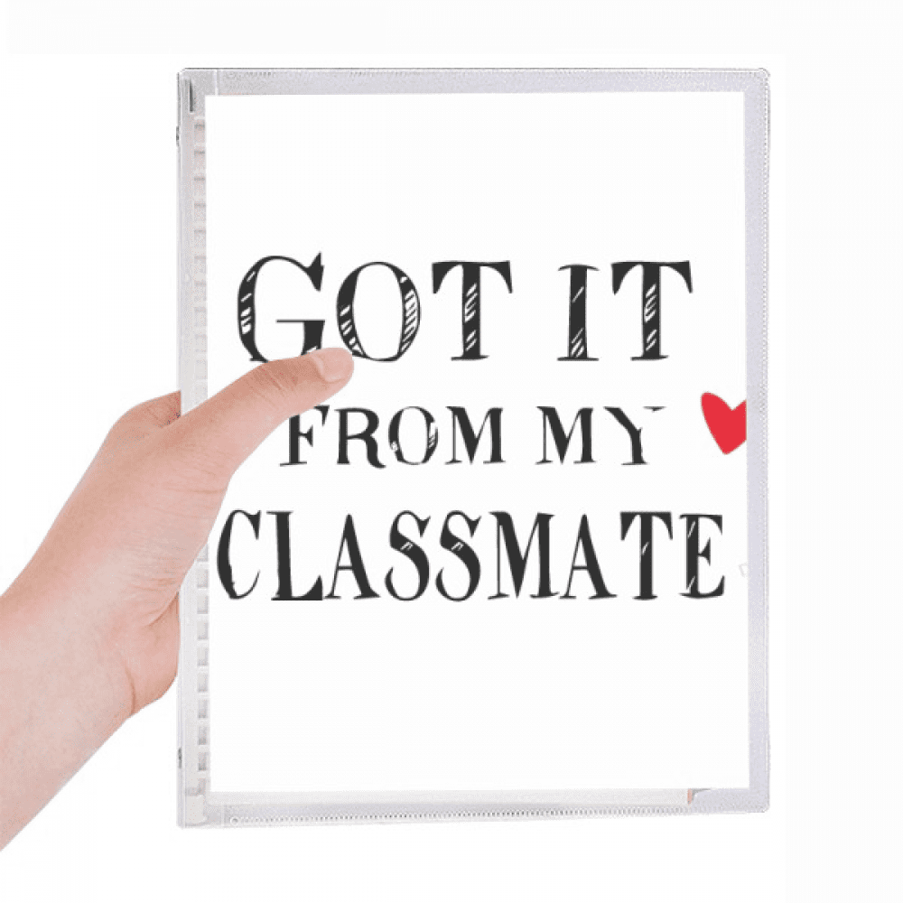 got it from my classmate graduation season notebook loose diary ...