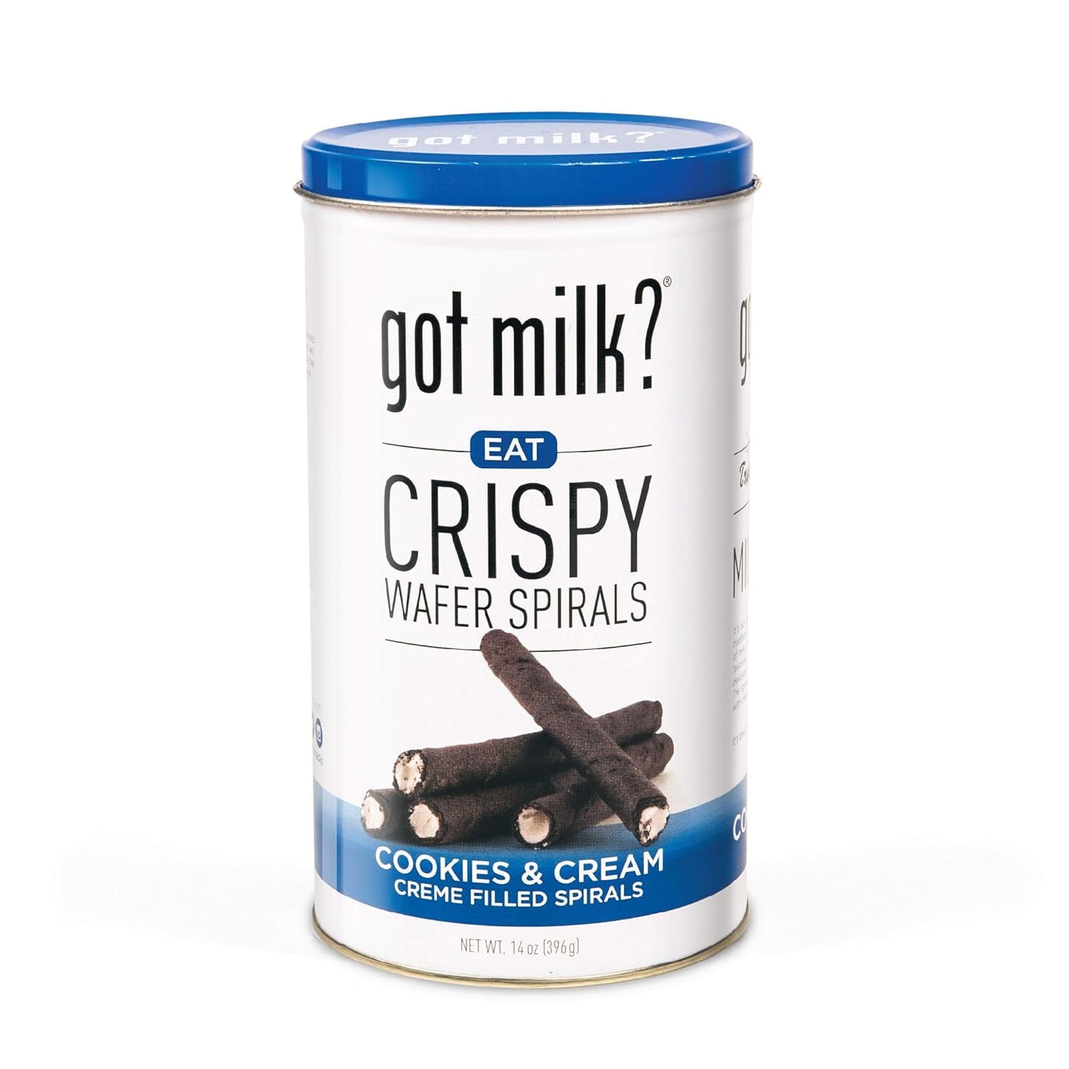 got milk? Wafer Spirals, Cookies and Cream, 14 Oz. Tin with 36 Rolls ...