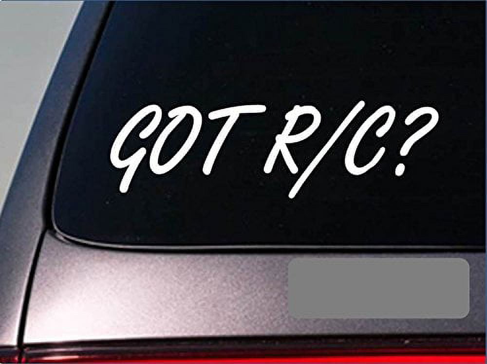 got remote control 6" sticker decal car *E384* helicopter jet airplane ...