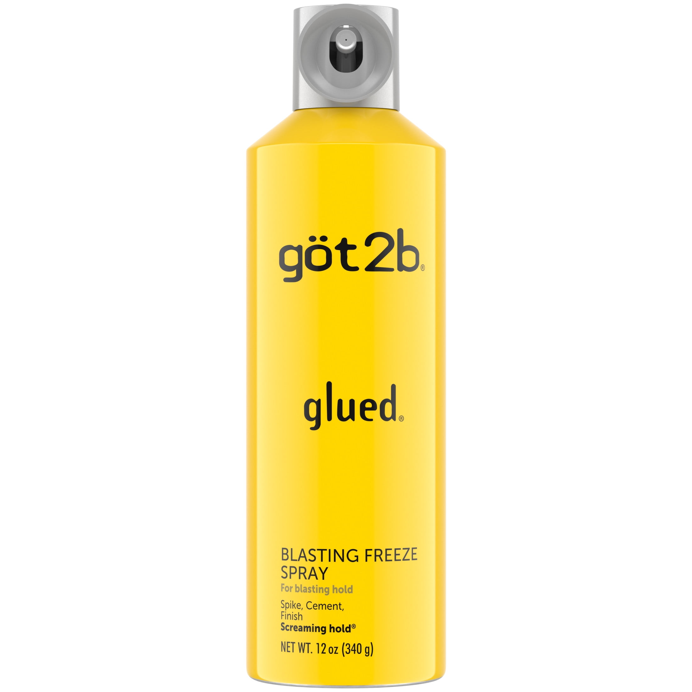 Got2b Glued Blasting Freeze Hairspray, 12 oz - Strong Hold Hair Gel ...