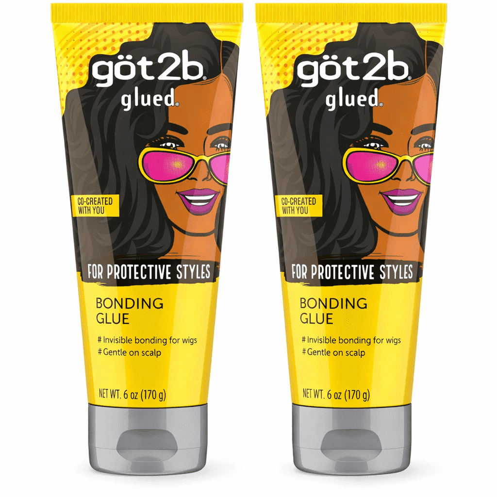 got2b Glued Bonding Glue for Protective Styles, Invisible Wig Bonding ...