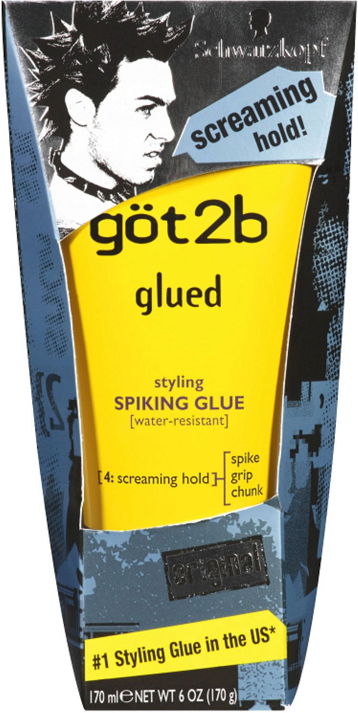 got2b Glued Styling Spiking Glue 6 oz (Pack of 2) - Walmart.com
