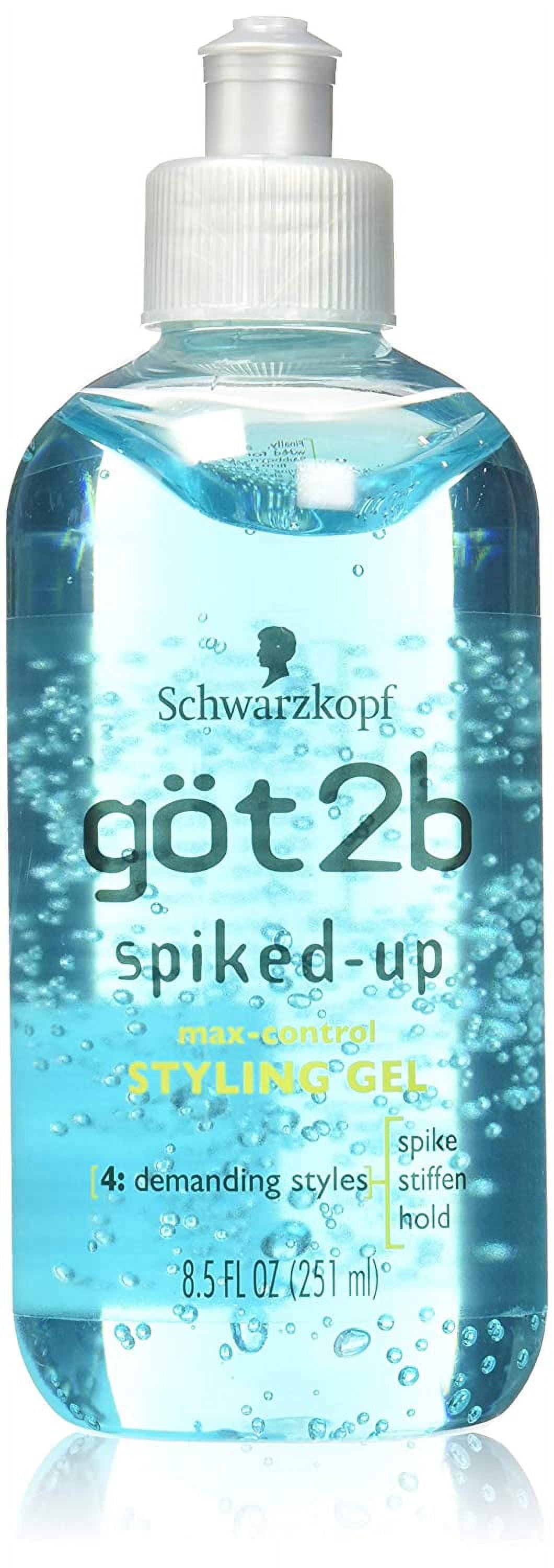 got2b Spiked-Up Max Control Styling Gel, 8.5 Ounce - Walmart.com