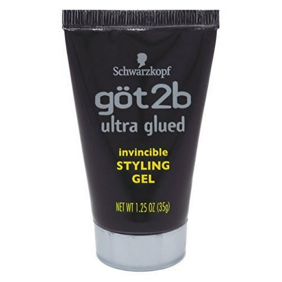 got2b Ultra Glued Invincible Styling Gel Hair Gel 1.25 oz (12 Pack) - Walmart.com