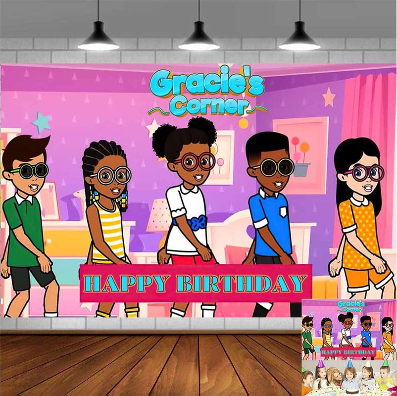 gracie's corner Backdrop Banner Party Supplies Poster Movie Theme ...