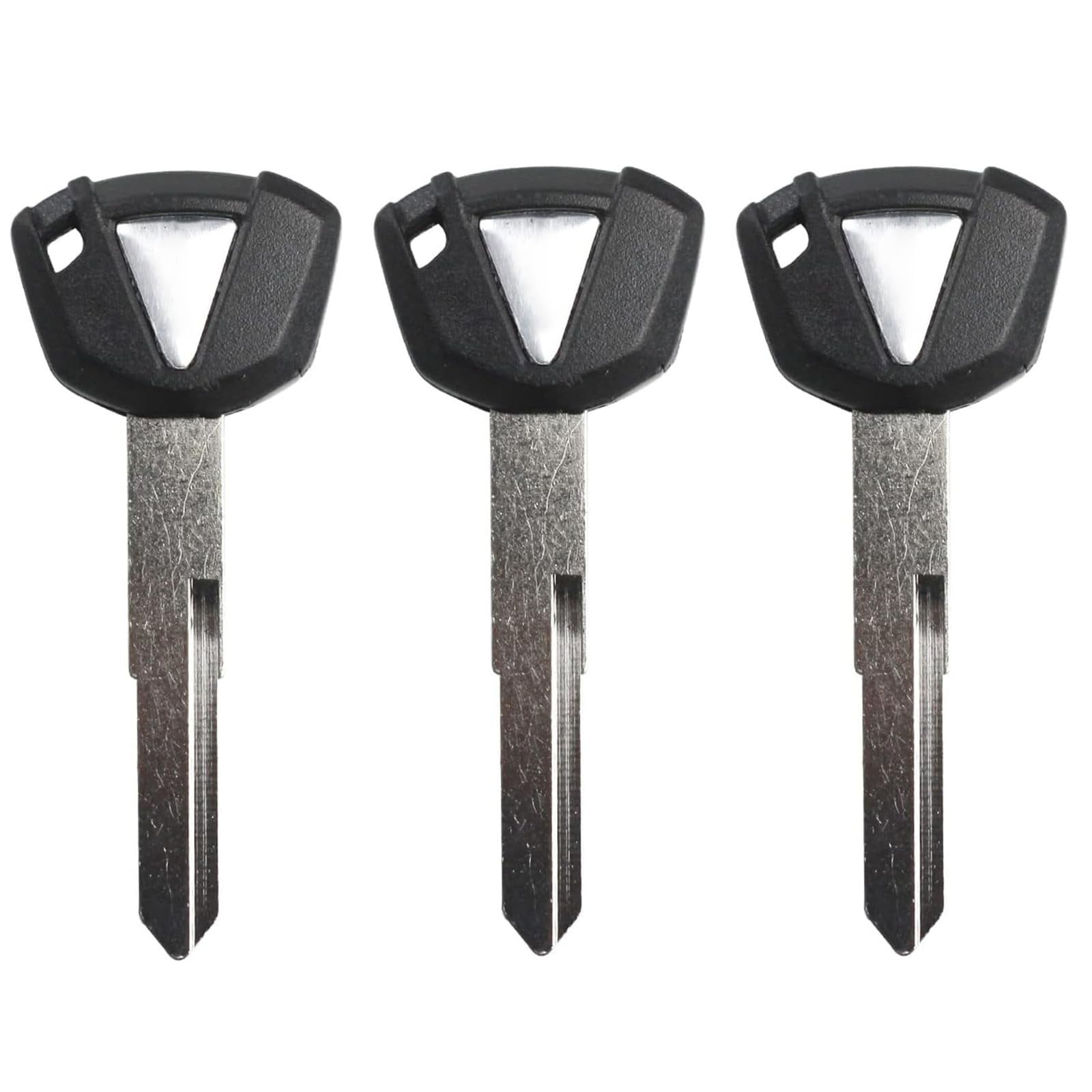 gradora 3PCS Duplicate Key RRF12 Blank Key Uncut Replacement for Kawa ...
