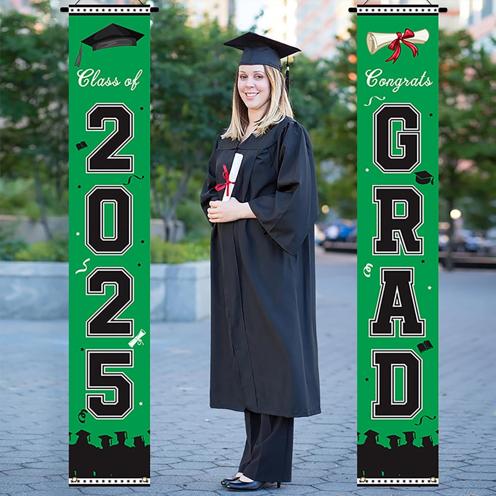 graduation banner 70.8 in graduation banner class of 2025 ...