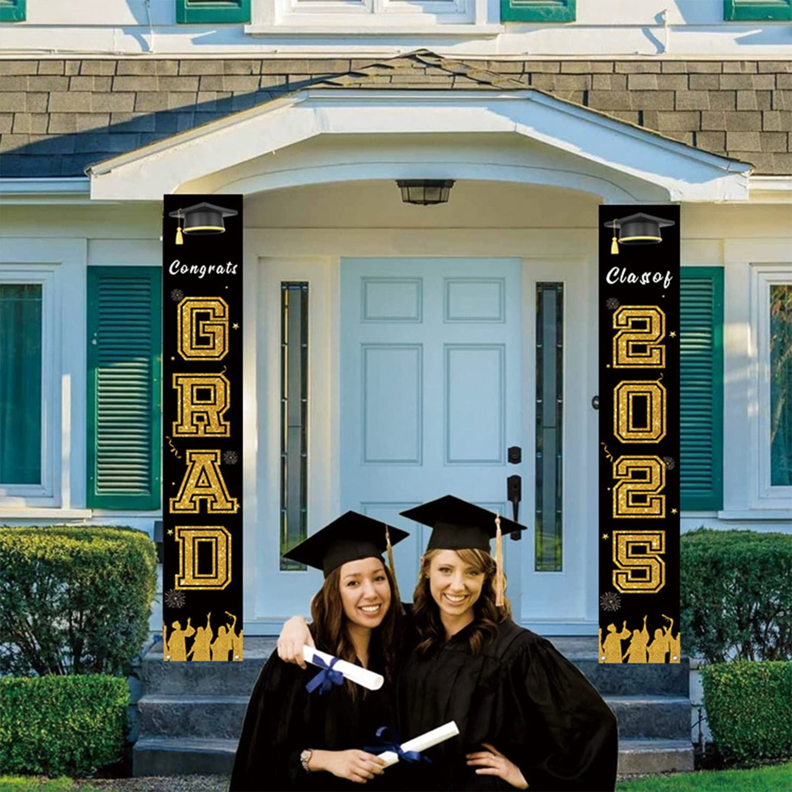 graduation decorations 2025, graduation banner class of 2025, hanging ...