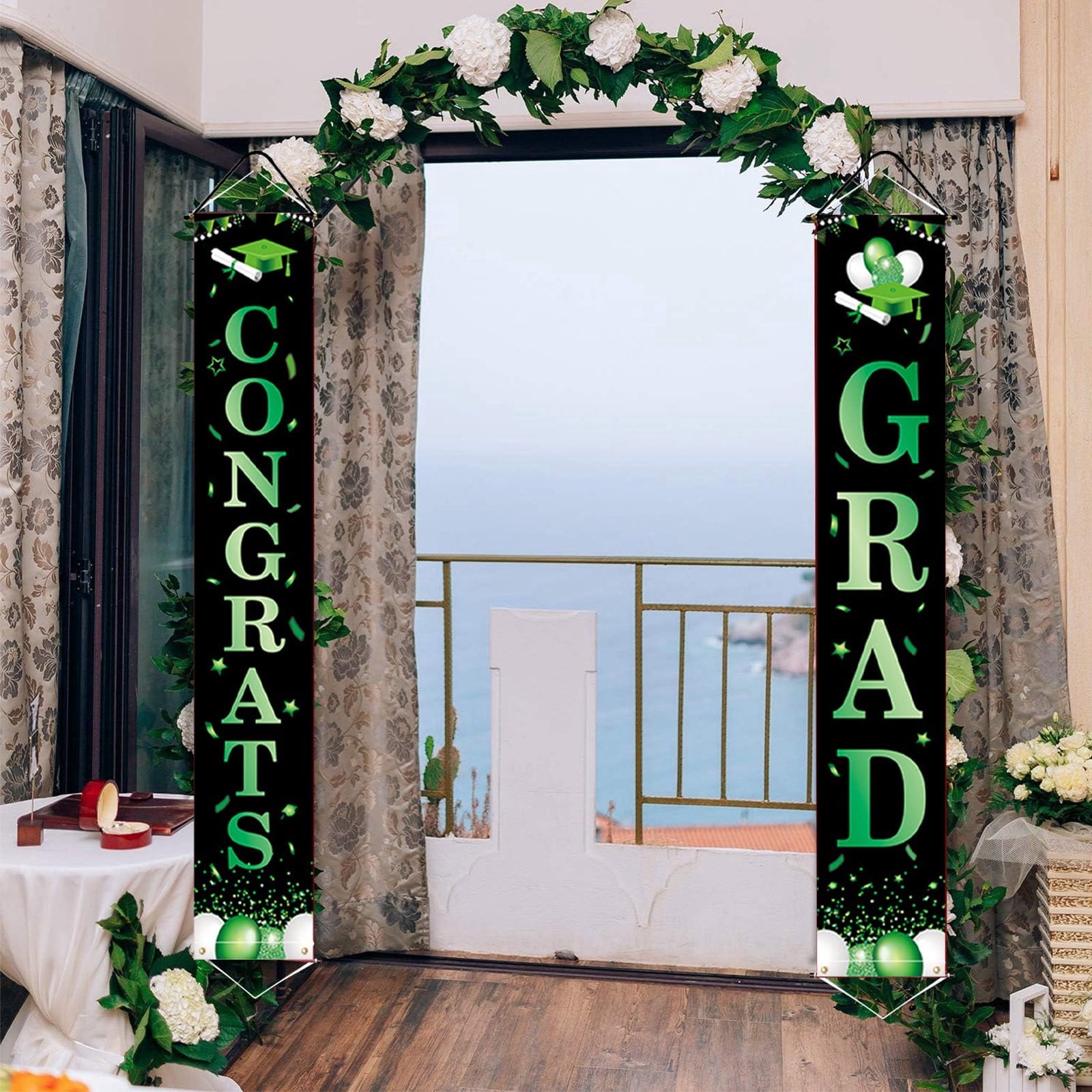 graduation decorations 2025, graduation banner class of 2025, hanging ...
