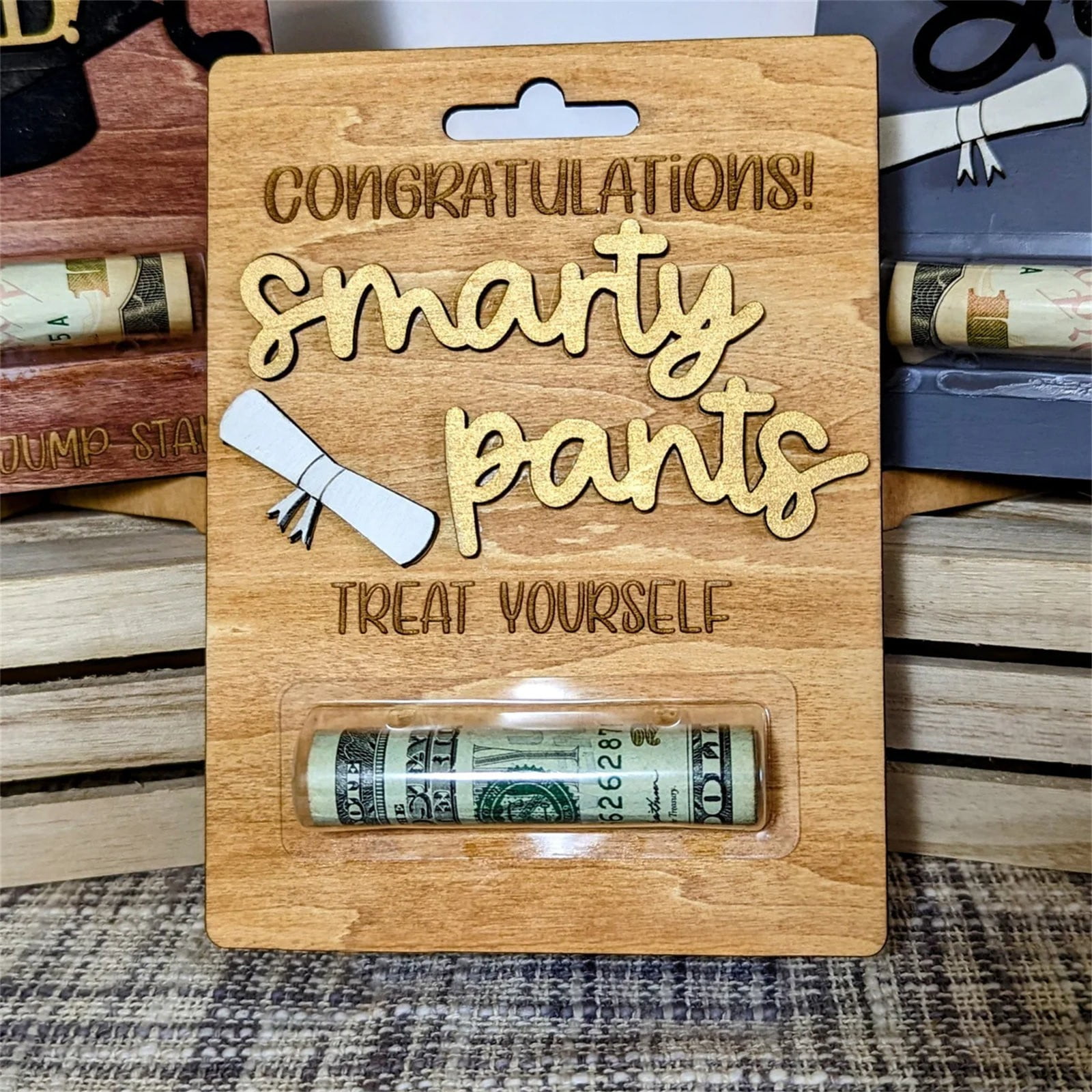 graduation money holder 2023 Creative Congrats Grad Card Holder ...