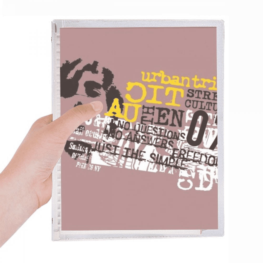 graffiti street culture urban tribe notebook loose diary refillable ...