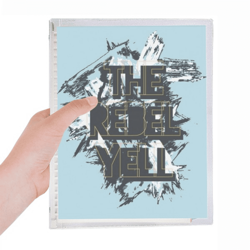 graffiti street the rebel yell pattern notebook loose diary refillable ...