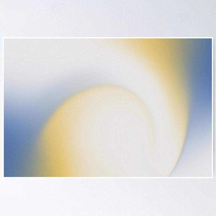 grainy gradient UNFRAMED Poster, 18x24 - Walmart.com